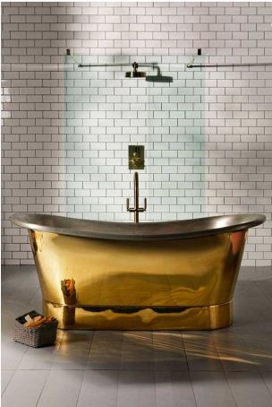 Cast Iron, Copper or Brass Roll Top Baths | Luxury Bath