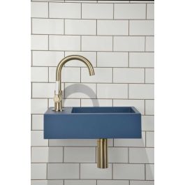 Marcel Rectangular Concrete Basin 1TH 40x23x10.5 - Freestanding ...